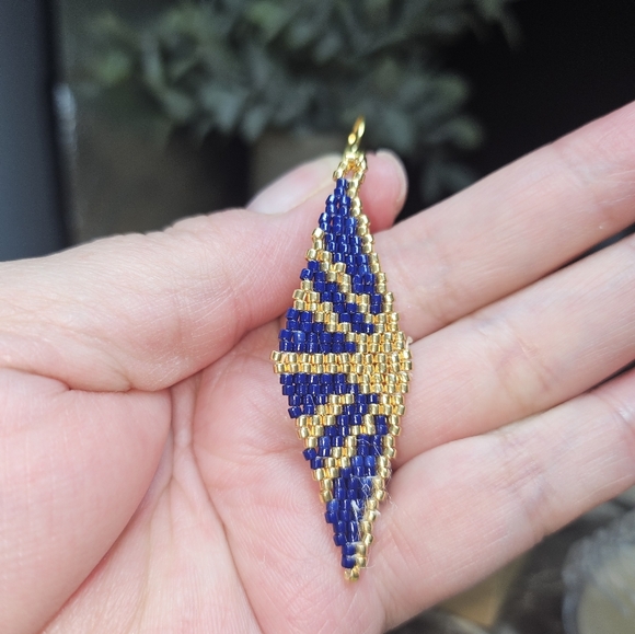 ASCS BEAUTY | Jewelry | Handmade Beaded Moon And Sun Earrings | Poshmark